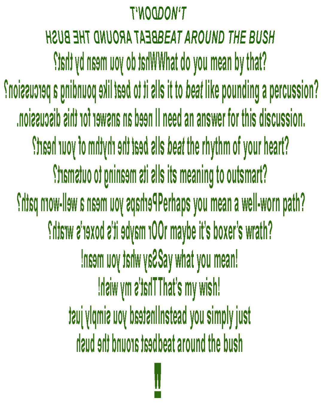 Beating Around The Bush – Weaver Books